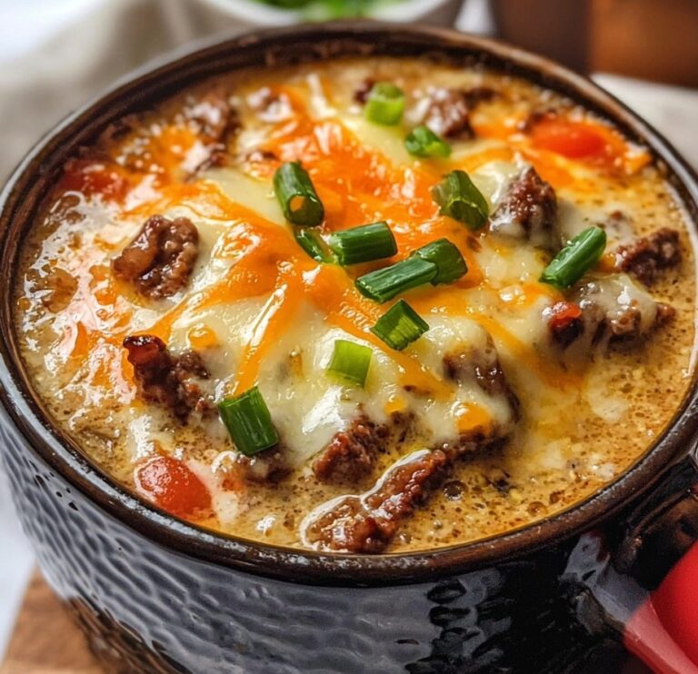 One-Pot Philly Cheesesteak Soup - thekitchengulp
