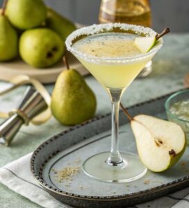 Pear Drop Martini Recipe - thekitchengulp