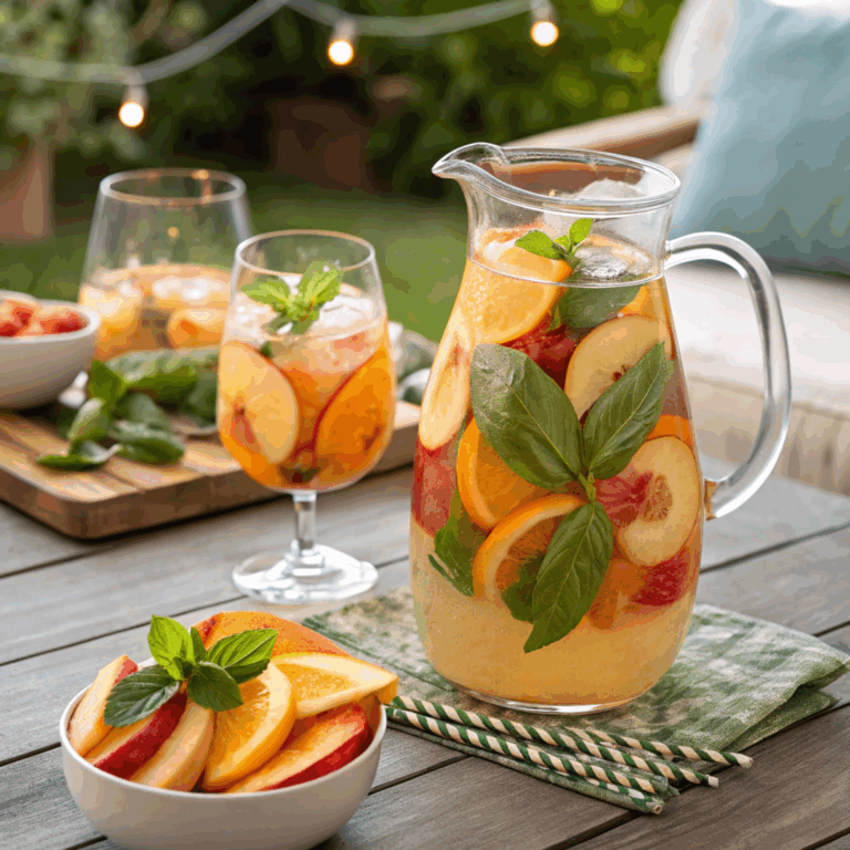 White Wine Sangria Recipe - thekitchengulp