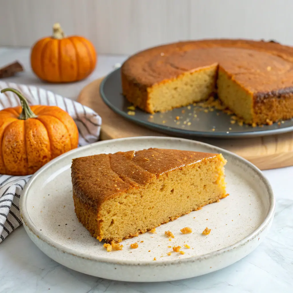 Flourless Pumpkin Yogurt Cake - thekitchengulp