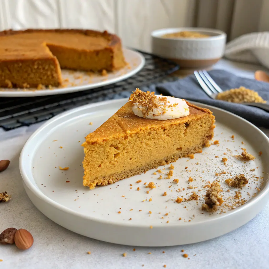 Flourless Pumpkin Yogurt Cake - thekitchengulp