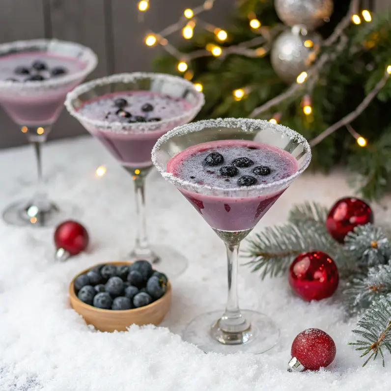 Frostbite Blueberry Martini - thekitchengulp