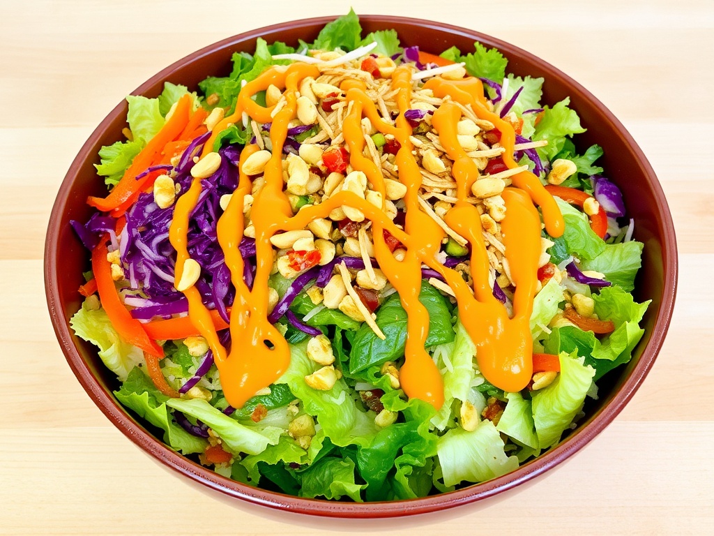 20-Minute Thai Peanut Crunch Salad - thekitchengulp