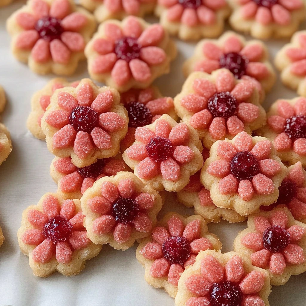 Cranberry Spritz Cookies Recipe - thekitchengulp