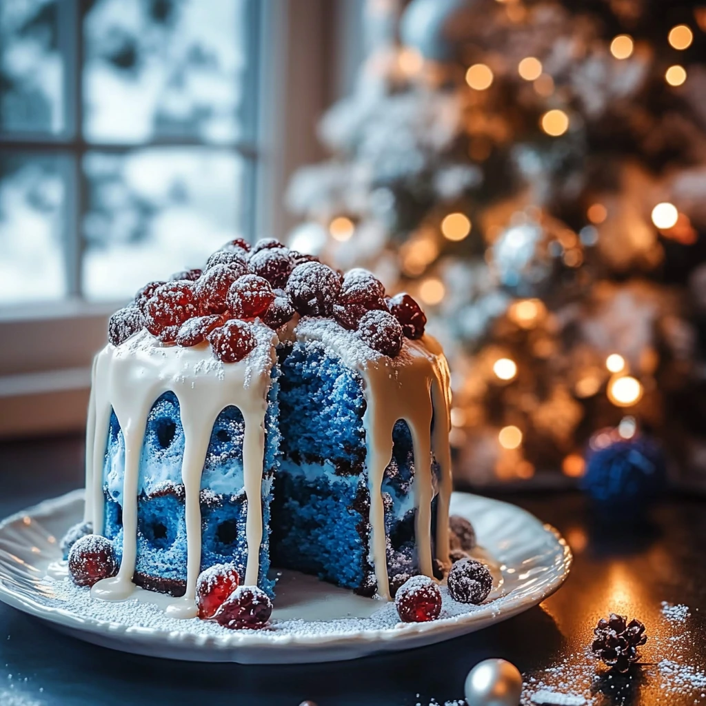 Blue Velvet Cake - thekitchengulp
